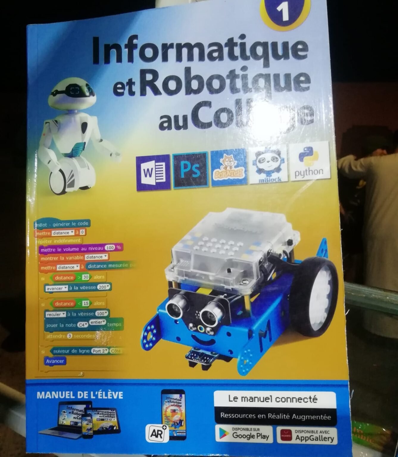Informatique et Robotique au collège 1 – LAMALIF BOOKS
